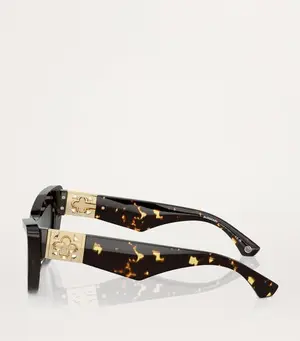 Burberry Acetate Cat Eye Sunglasses - Brown