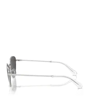 SWAROVSKI Sk7014 Metal Sunglasses - Silver