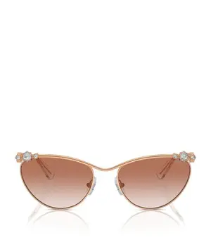 SWAROVSKI Sk7017 Metal Sunglasses