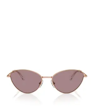 SWAROVSKI Metal Sunglasses - Gold