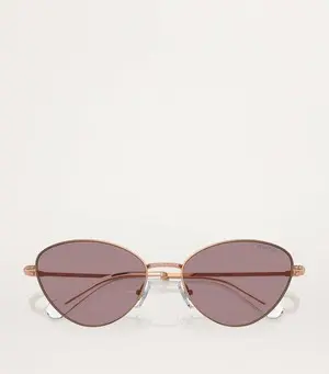SWAROVSKI Metal Sunglasses - Gold