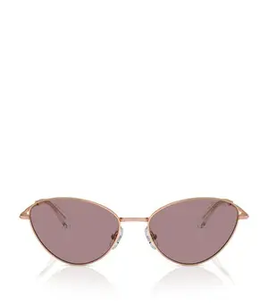 SWAROVSKI Metal Sunglasses - Gold