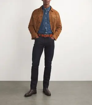 Polo Ralph Lauren Leather Belt With Debossed Pony