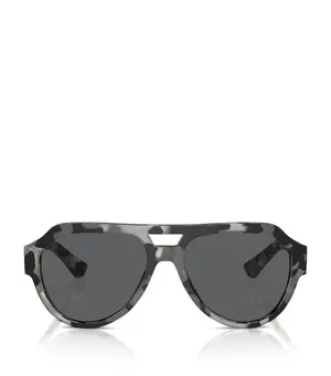 Dolce & Gabbana Acetate Aviator Sunglasses