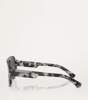 Dolce & Gabbana Acetate Aviator Sunglasses