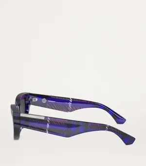 Burberry Acetate Be4425u Sunglasses - Purple