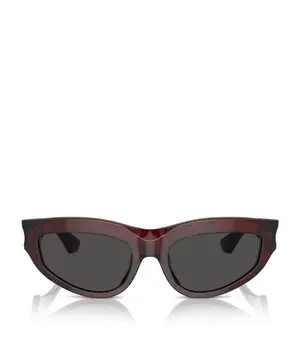 Burberry Burberry Acetate BE4425U Sunglasses Red