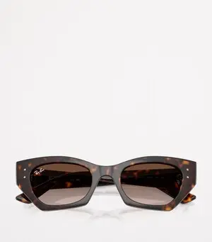 Ray-ban Zena Cat Eye Sunglasses - Brown