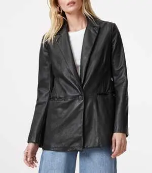 ALLSAINTS Deri Leather Blazer