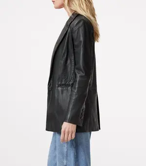 ALLSAINTS Deri Leather Blazer