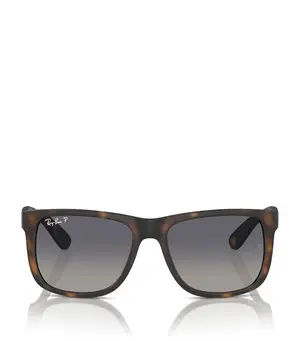 Ray-ban Justin Classic Sunglasses - Brown