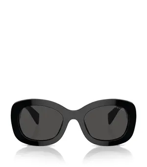 Prada Titanium Sunglasses - Black
