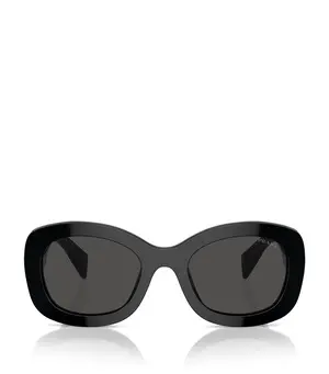 Prada Titanium Sunglasses - Black