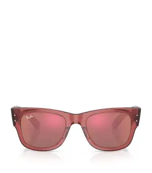 Ray-ban Mega Wayfarer Sunglasses - Pink
