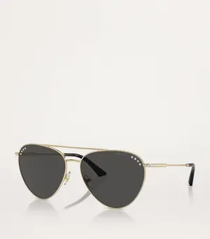 JIMMY CHOO Aviator Sunglasses