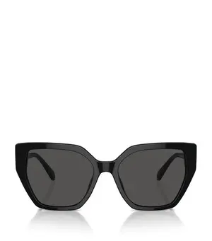 SWAROVSKI Sk6016 Sunglasses - Black