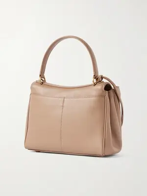 Balenciaga Rodeo Mini Leather Tote - Neutrals