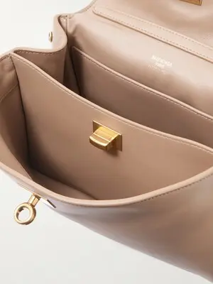 Balenciaga Rodeo Mini Leather Tote - Neutrals