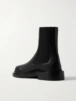 JIL SANDER Leather Chelsea Boots