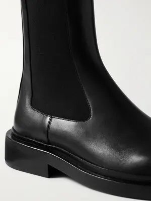 JIL SANDER Leather Chelsea Boots