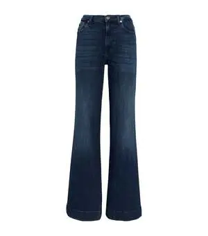 7 For All Mankind Modern Dojo Soho Flared Jeans - Blue