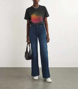 7 For All Mankind Modern Dojo Soho Flared Jeans - Blue
