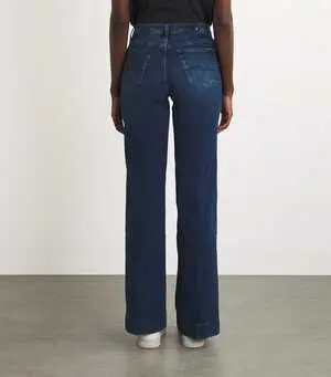 7 For All Mankind Modern Dojo Soho Flared Jeans - Blue