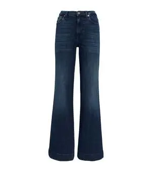 7 For All Mankind 7 For All Mankind Modern Dojo Soho Flared Jeans Blue
