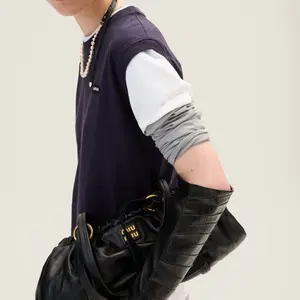 Miu Miu Layered Cotton T-shirts