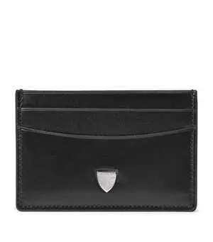ASPINAL OF LONDON Slim Card Holder - Black
