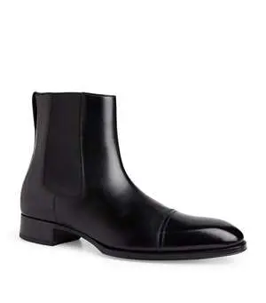 TOM FORD Patent Leather Chelsea Boots