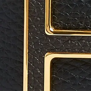 TOM FORD Leather Reversible T Icon Belt