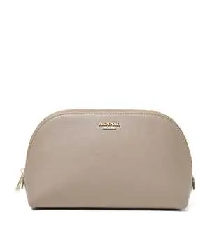 ASPINAL OF LONDON Leather Cosmetic Case - Neutral
