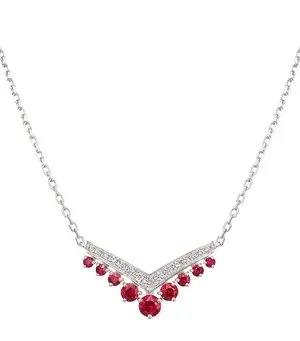 Chaumet Pave Necklaces