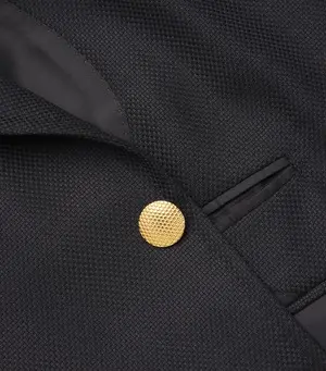 TOM FORD Wool-mohair Blazer - Black