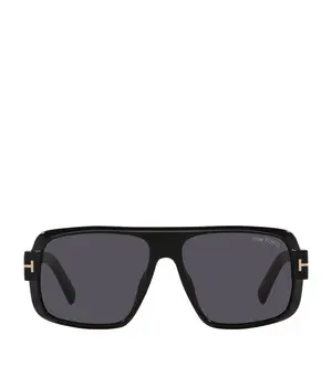 TOM FORD Ft1101 Metal Sunglasses - Black