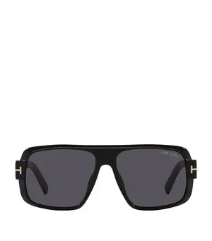TOM FORD Ft1101 Metal Sunglasses - Black