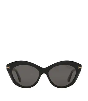 TOM FORD Acetate Toni Sunglasses - Black