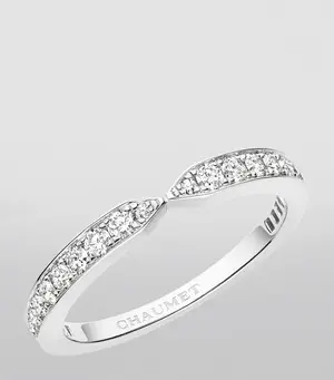 CHAUMET Platinum And Diamond Eternity Ring