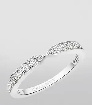 CHAUMET Platinum And Diamond Eternity Ring