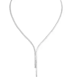 CHAUMET Bee De White Gold And Diamond Necklace - Silver