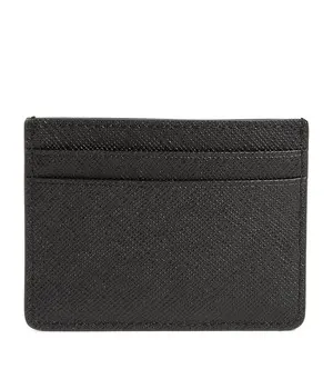 Sandro Leather Card Holder - Black