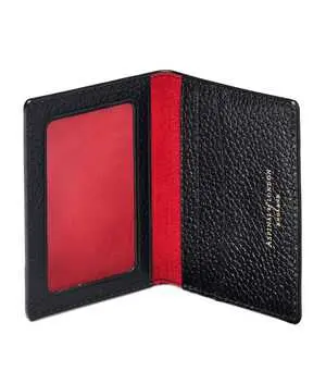ASPINAL OF LONDON Leather Travel Card Holder