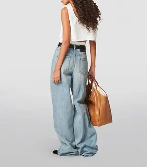Miu Miu Straight-leg Jeans - Turquoise