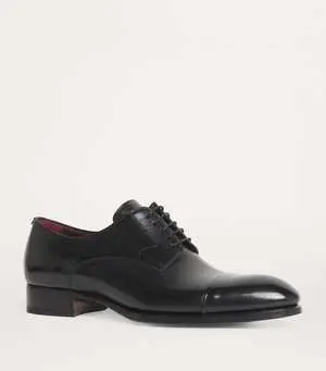 Brioni Calf Leather Derby Shoes