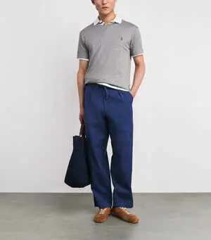 Polo Ralph Lauren Pima Cotton Polo Pony T-shirt - Grey