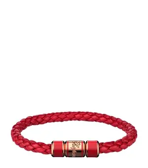 Chopard Classic Racing Leather Bracelet - Red