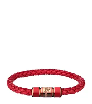 Chopard Classic Racing Leather Bracelet - Red