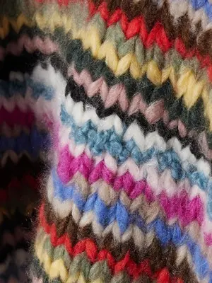 Suzie Kondi Jooshi' Striped Cashmere Sweater