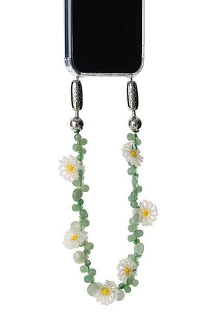 OSSA For Fwrd Gemstone Wristlet - Daisy